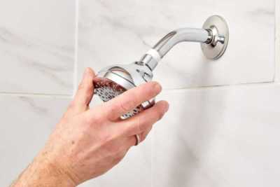 How to predict when to change your showerhead filter